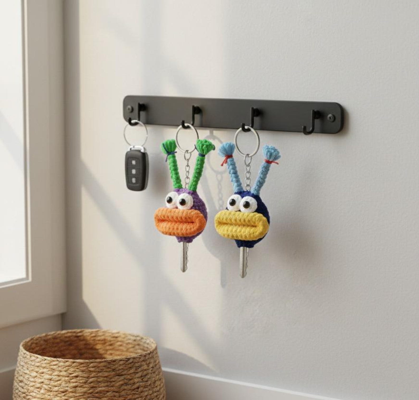 Amigurumi Key Cover Crochet Pattern | Crochet Key Holder Pattern PDF ...