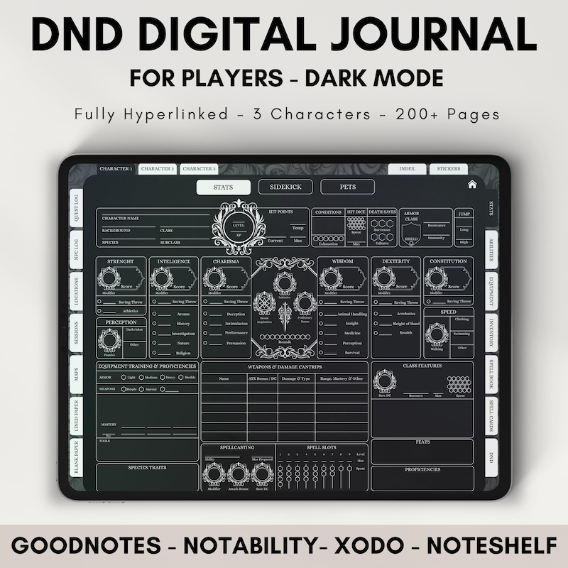 Dnd Journal - Etsy
