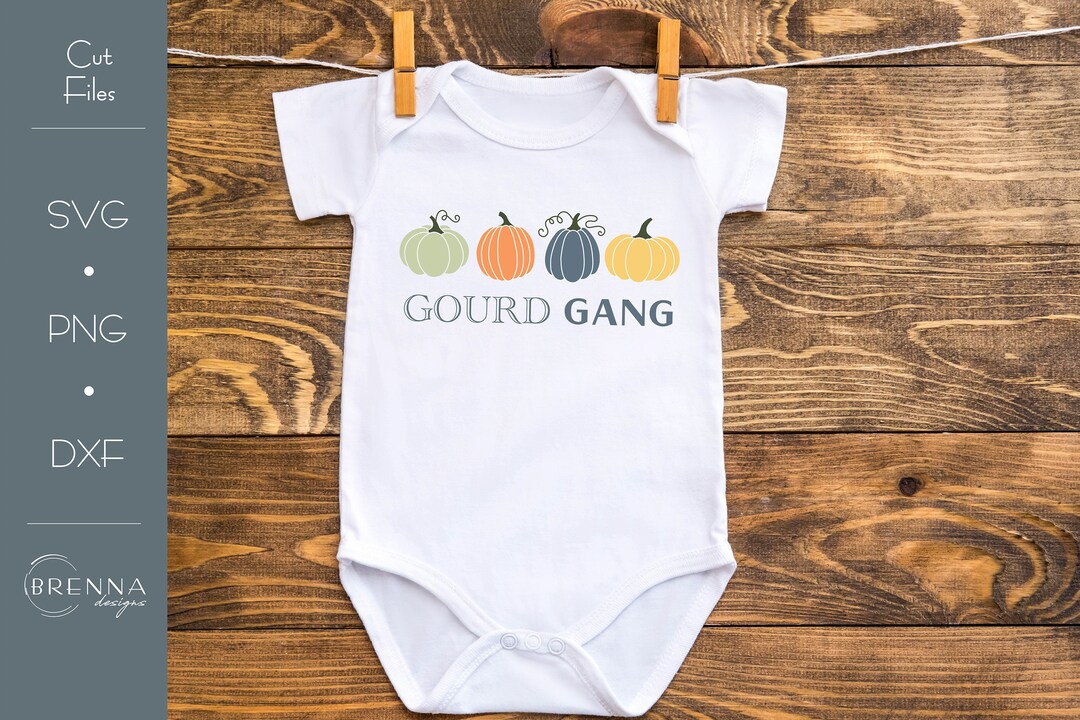 Gourd Gang SVG, DXF and PNG Instant Download, Fall Cutout Files for ...