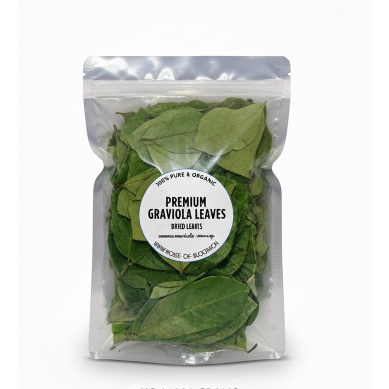 Graviola Leaves | Soursop | Dried | Hojas De Guanabana | Annona ...