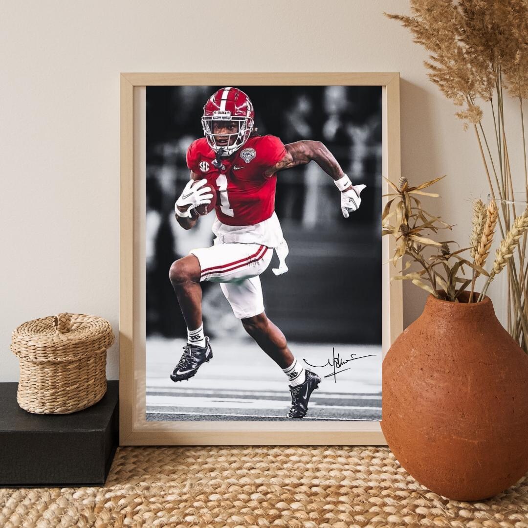 Jameson Williams Poster NFL Wide Receiver Star American Football Modern ...