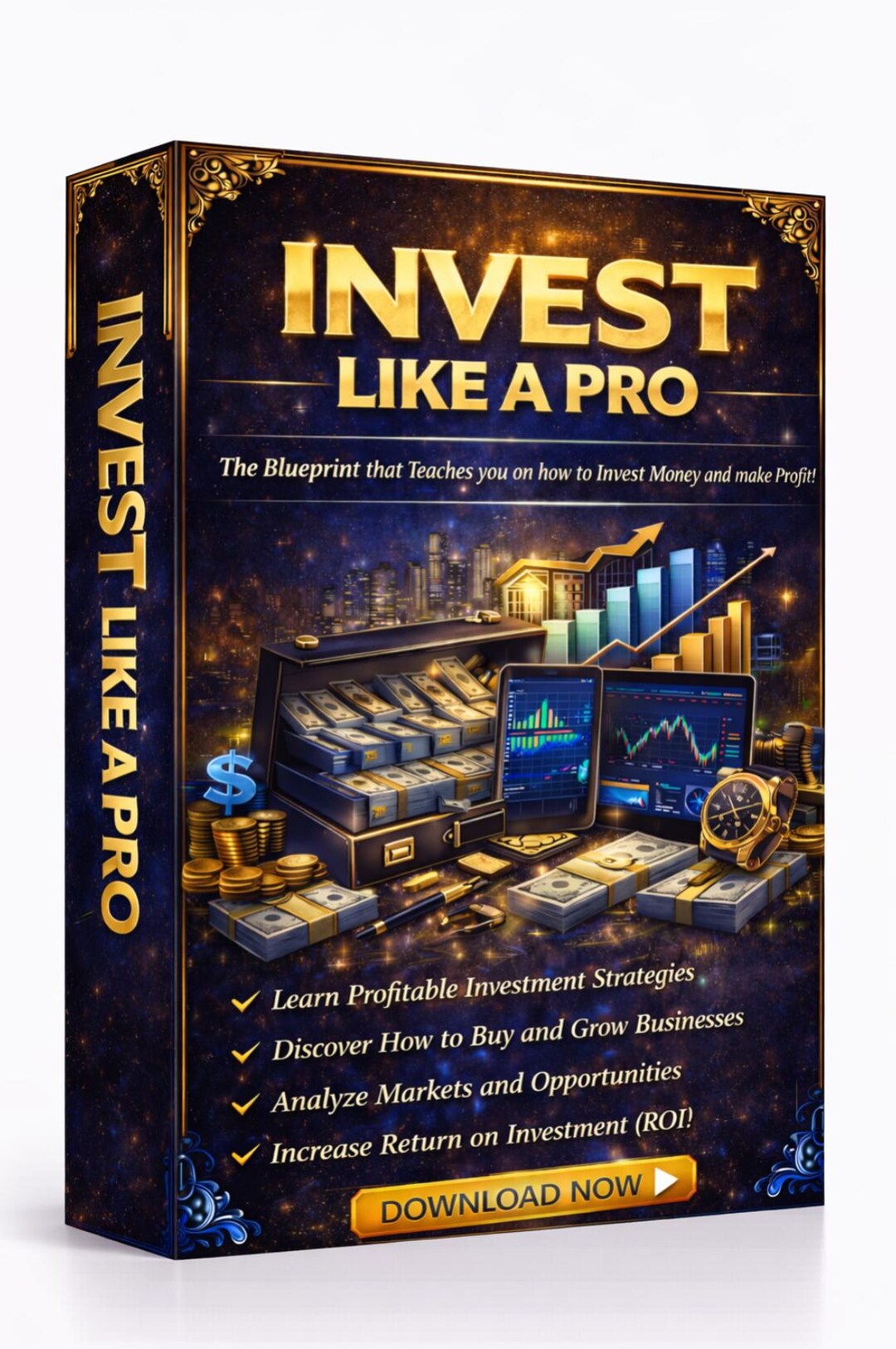 Invest Like A Pro Blueprint | Investment Guide | PDF | Instant Download ...