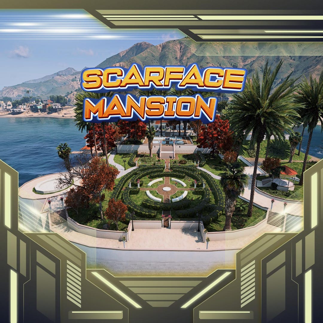 Scarface Mansion| Roleplay|fivem Mlo|highly Optimized|high Quality ...