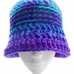 Crochet Pattern for the Snappy Hat, Versatile Brimmed Hat, Wear It as a ...