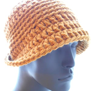 Crochet Pattern for the Snappy Hat, Versatile Brimmed Hat, Wear It as a ...