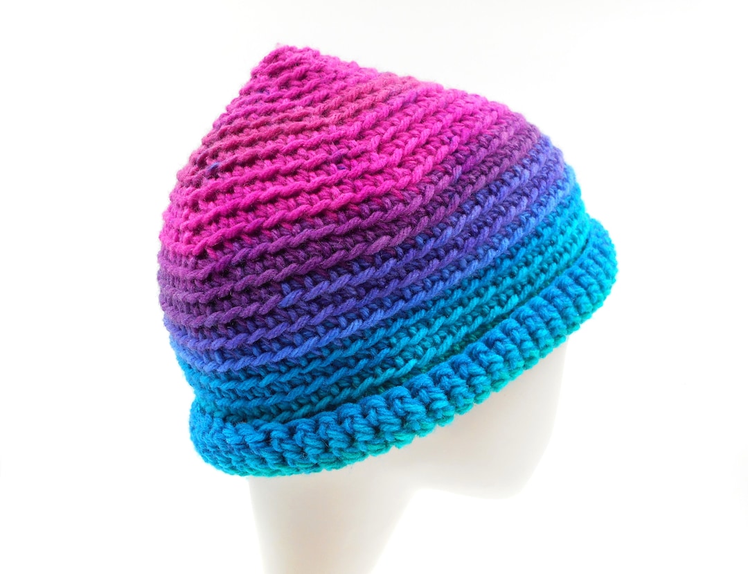 Pixie(ish), a Crochet Pattern for a Beanie in 3 Lengths, With a Pointy ...
