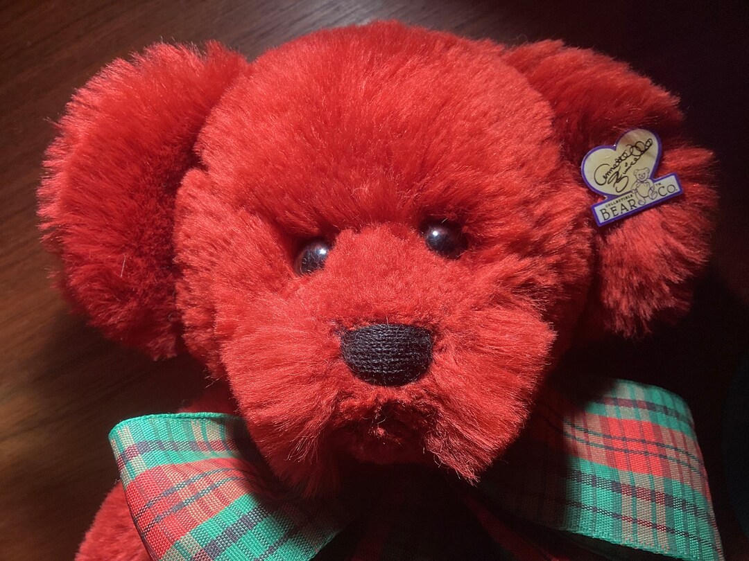 Annette Funicello Collectible Bear Company “rosie” Christmas Bear - Etsy