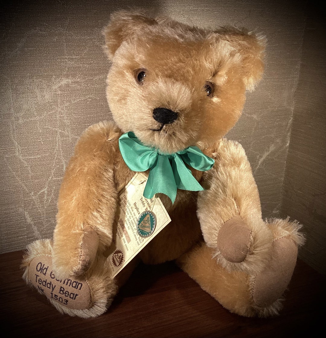 Hermann Spielwaren Old German Teddy Bear Replica 1929 #1503 of 3000 ...