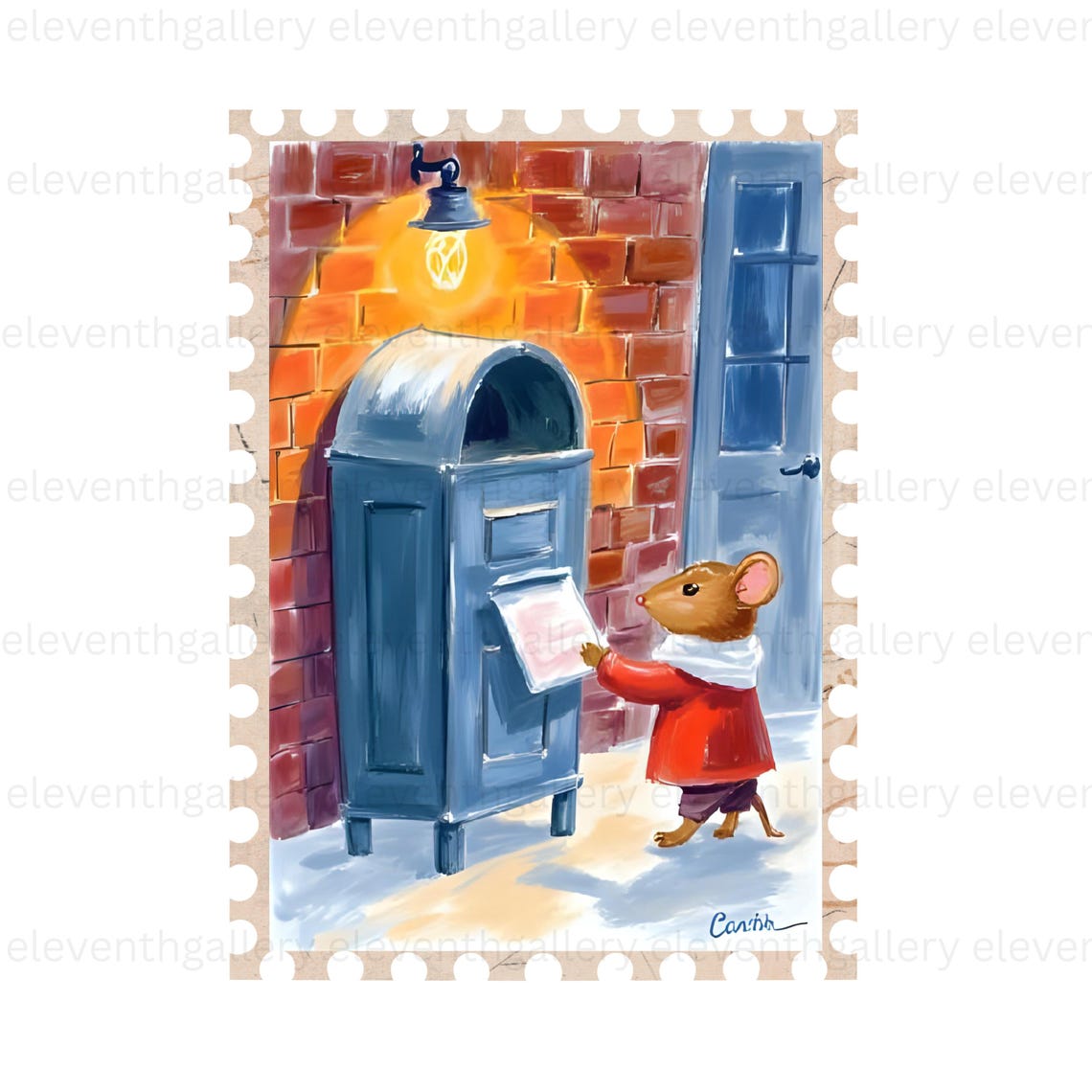 10 Cozy Mouse Clipart Stamps, Whimsical Storybook Mice Illustration ...
