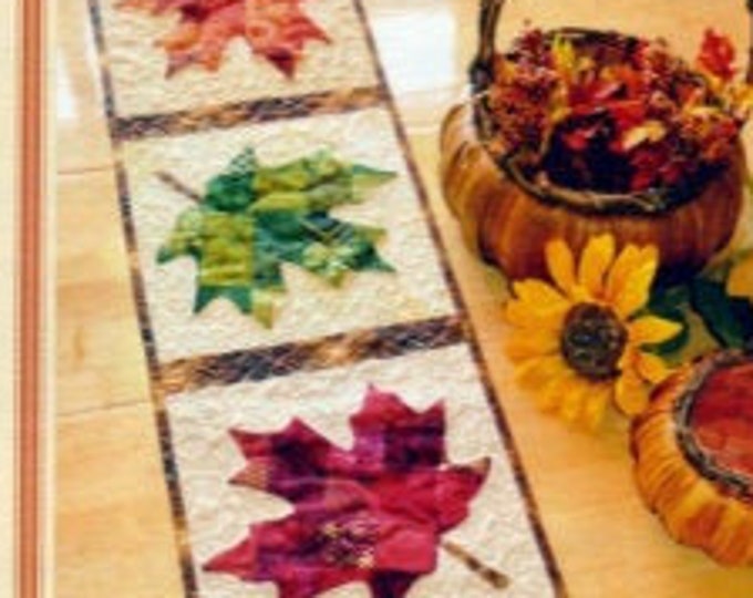 Make Your Own Patchwork Maple Leaf Table Runner by Shabby Fabrics - NEW ...