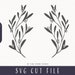 Mistletoe Branches SVG Cut File - Etsy