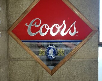 Coors Beer Mirror | Etsy