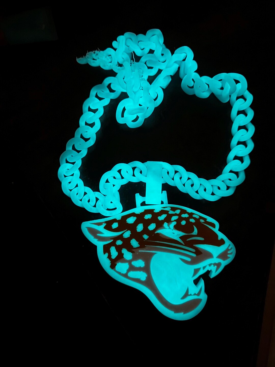 GLOW NFL Jaguar Chain - Etsy