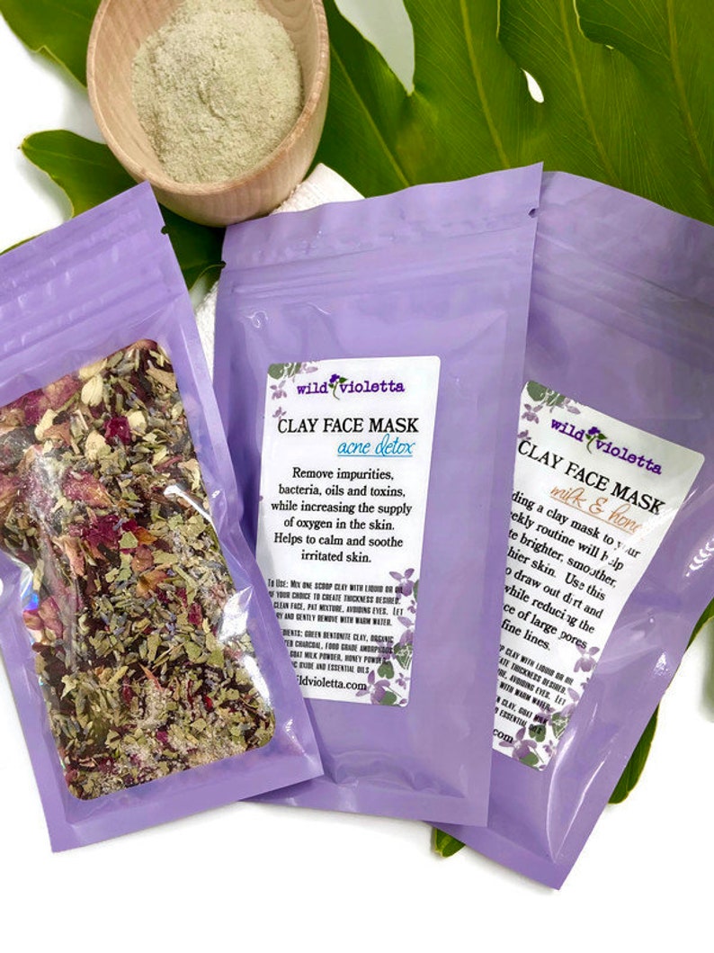 Botanical Facial Steam: Rose, Lavender, Eucalyptus Herbal Spa Ritual - Etsy