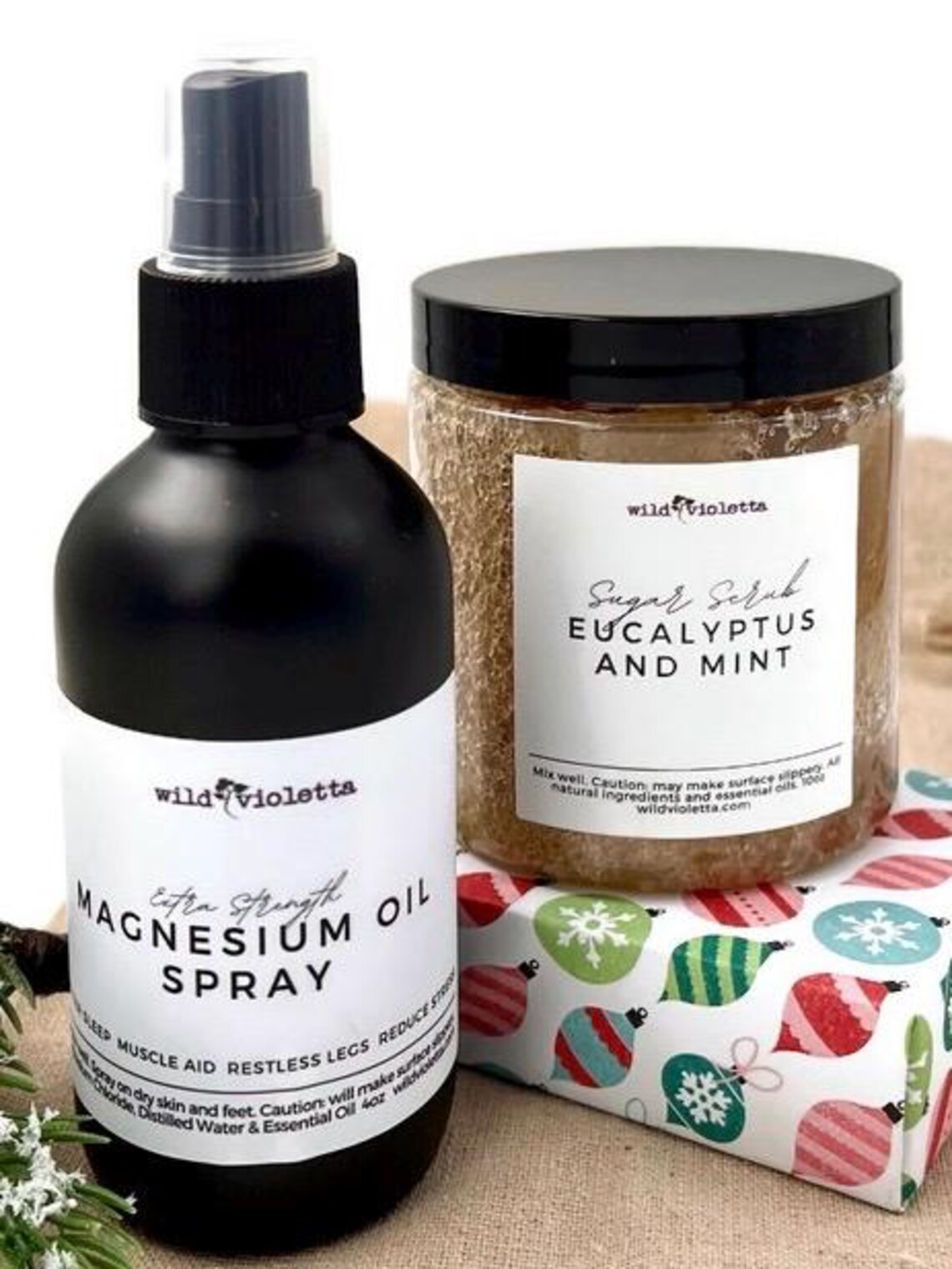 Magnesium Spray, Sugar Scrub, Handcrafted Soap Bar - Etsy