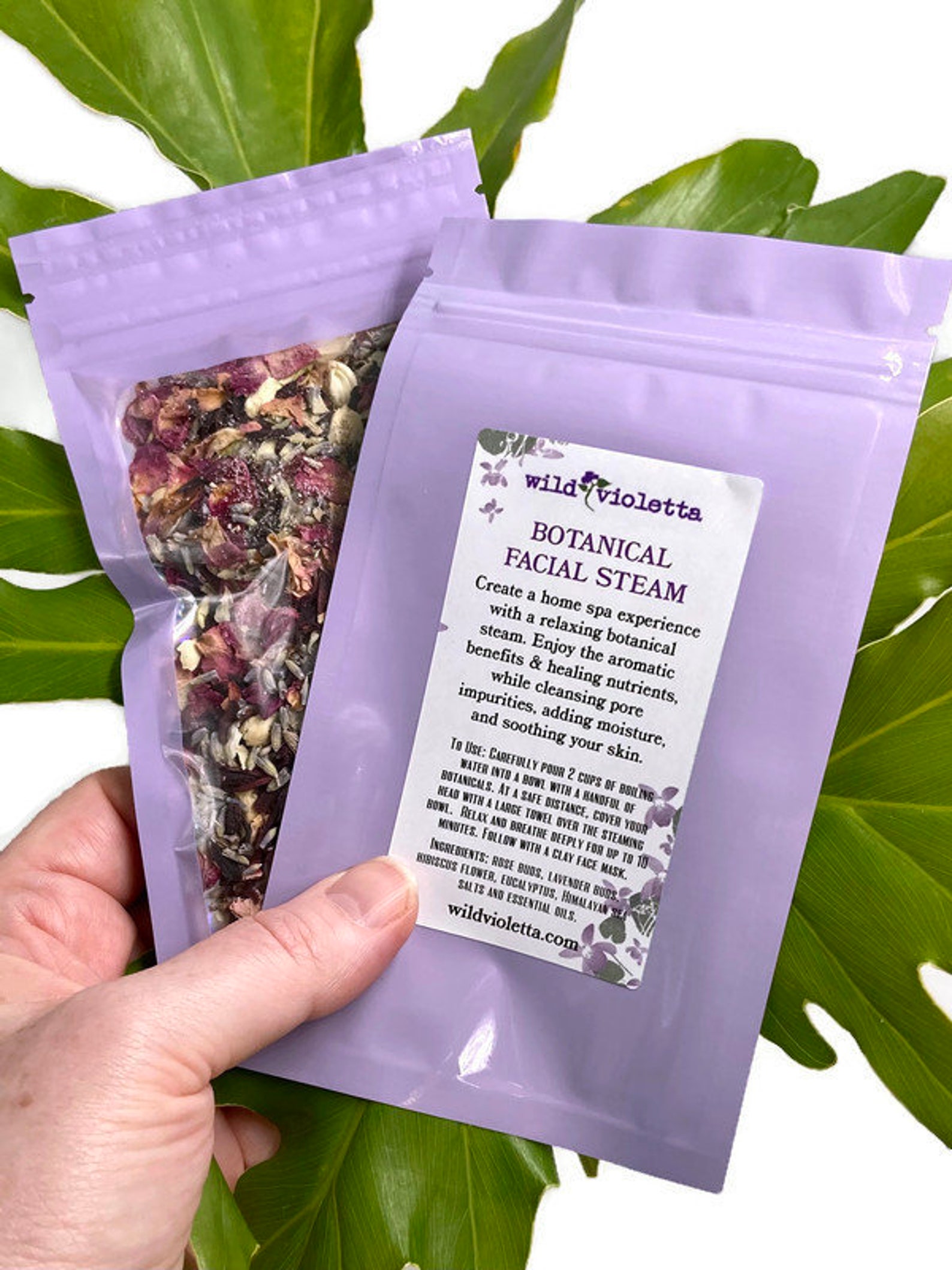 Botanical Facial Steam /home Spa Gift for Girlfriends - Etsy