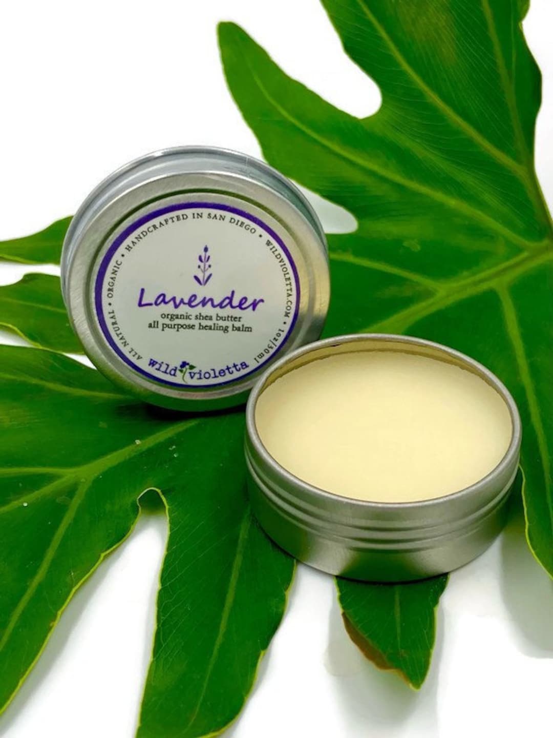 Lavender Hand Balm, Organic Natural Balm for Women, Moisturizing ...