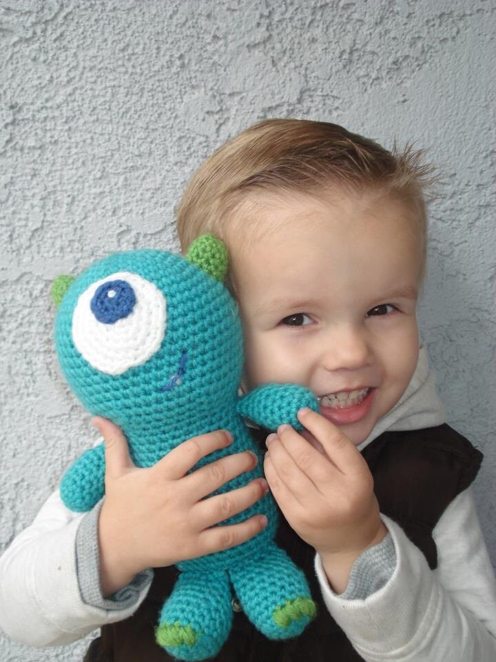 Baby Monster Pattern (PDF) - Etsy