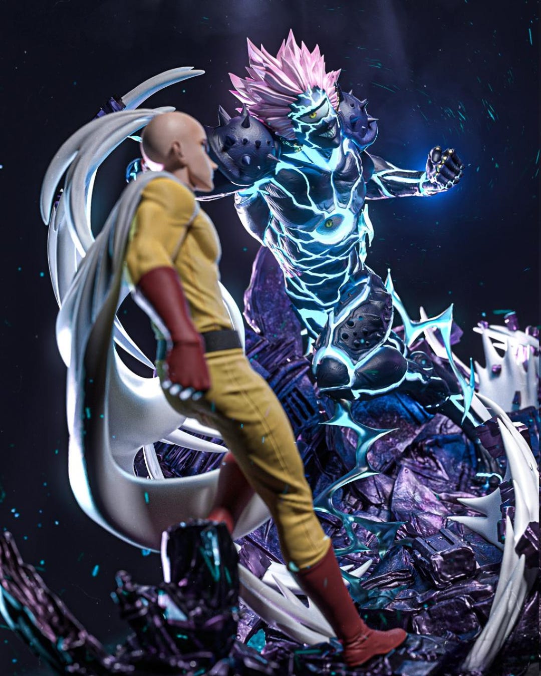 Ultimate Impact Clash – Cosmic Hero Vs Alien Warlord 3D Printable ...