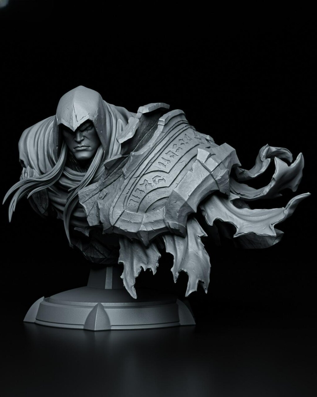 War Horseman of Apocalypse Bust STL | Darksiders Inspired | Massive ...