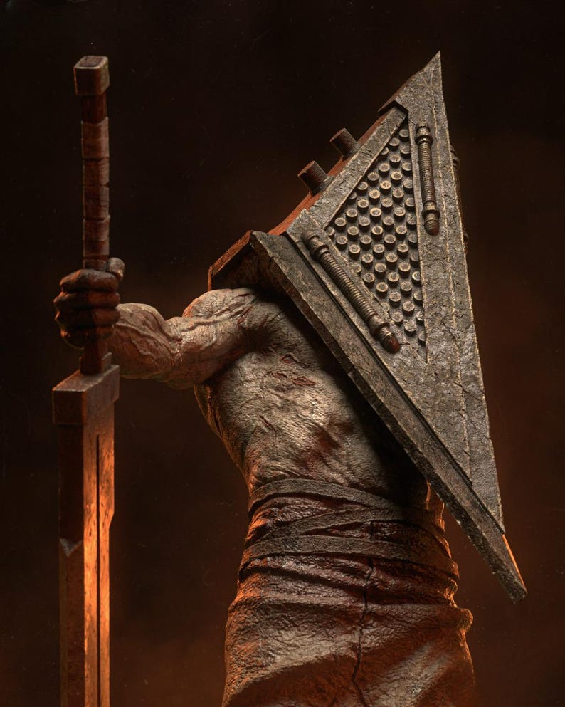 Pyramid Head STL | Silent Hill Fullsize 3D Printable Statue | Horror ...