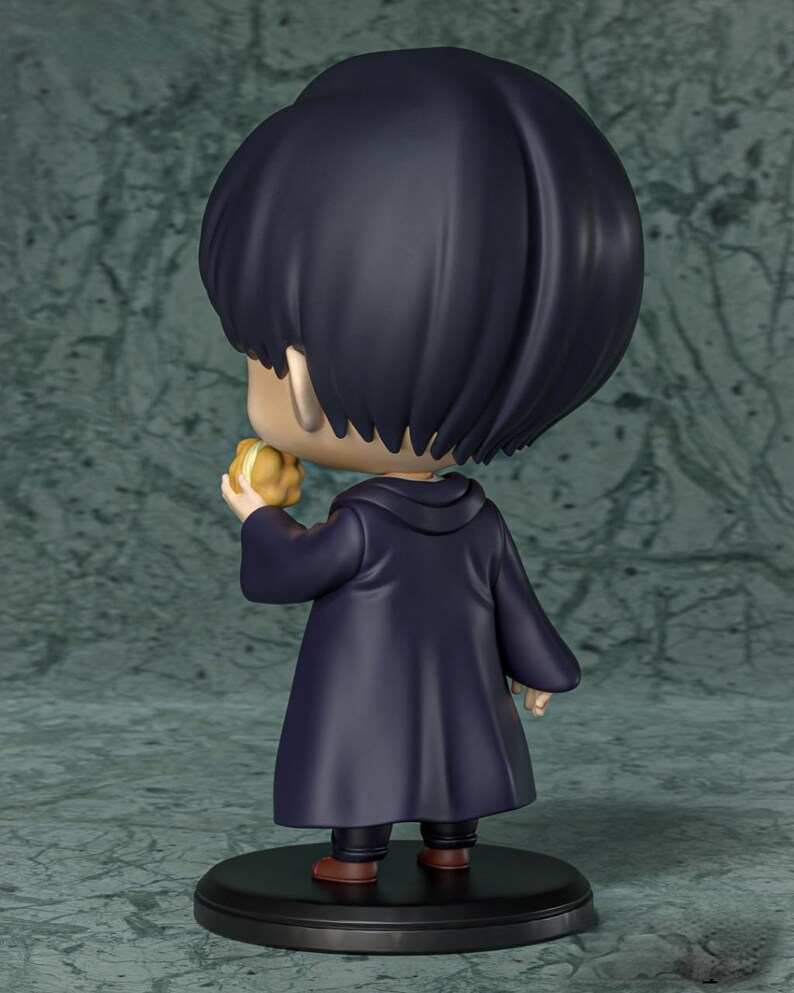 Mash Burnedead Chibi STL: Mashle Anime 3D Printable Figure (digital ...