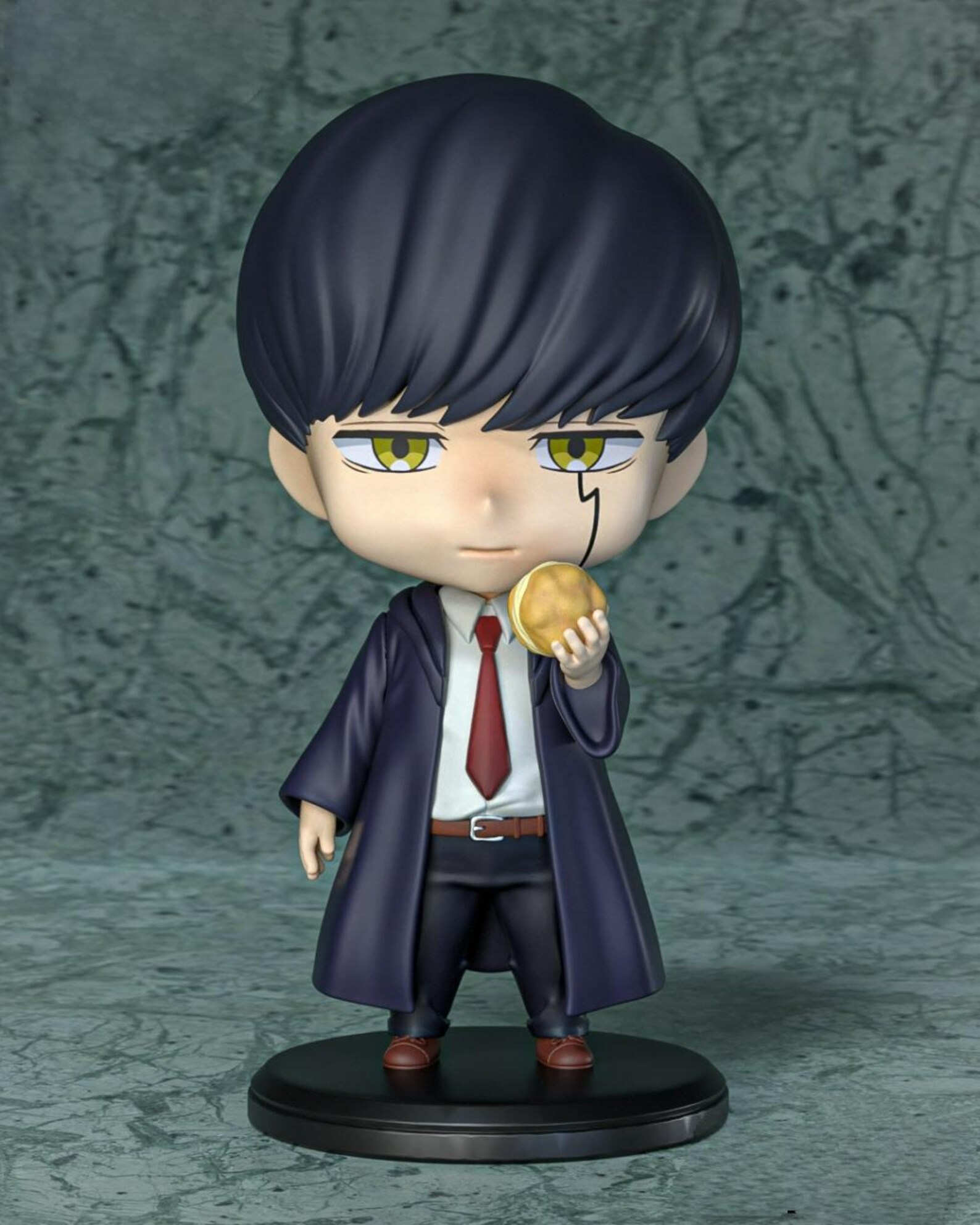 Mash Burnedead Chibi STL: Mashle Anime 3D Printable Figure (digital ...