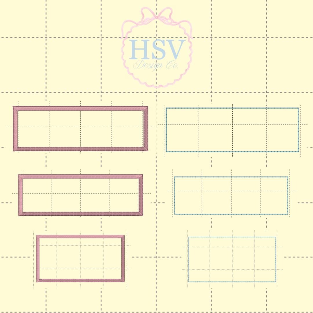 ITH Small Rectangle Monthly Milestone Card Bundle | Satin and Bean ...