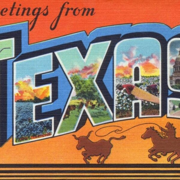Greetings From Texas - Etsy