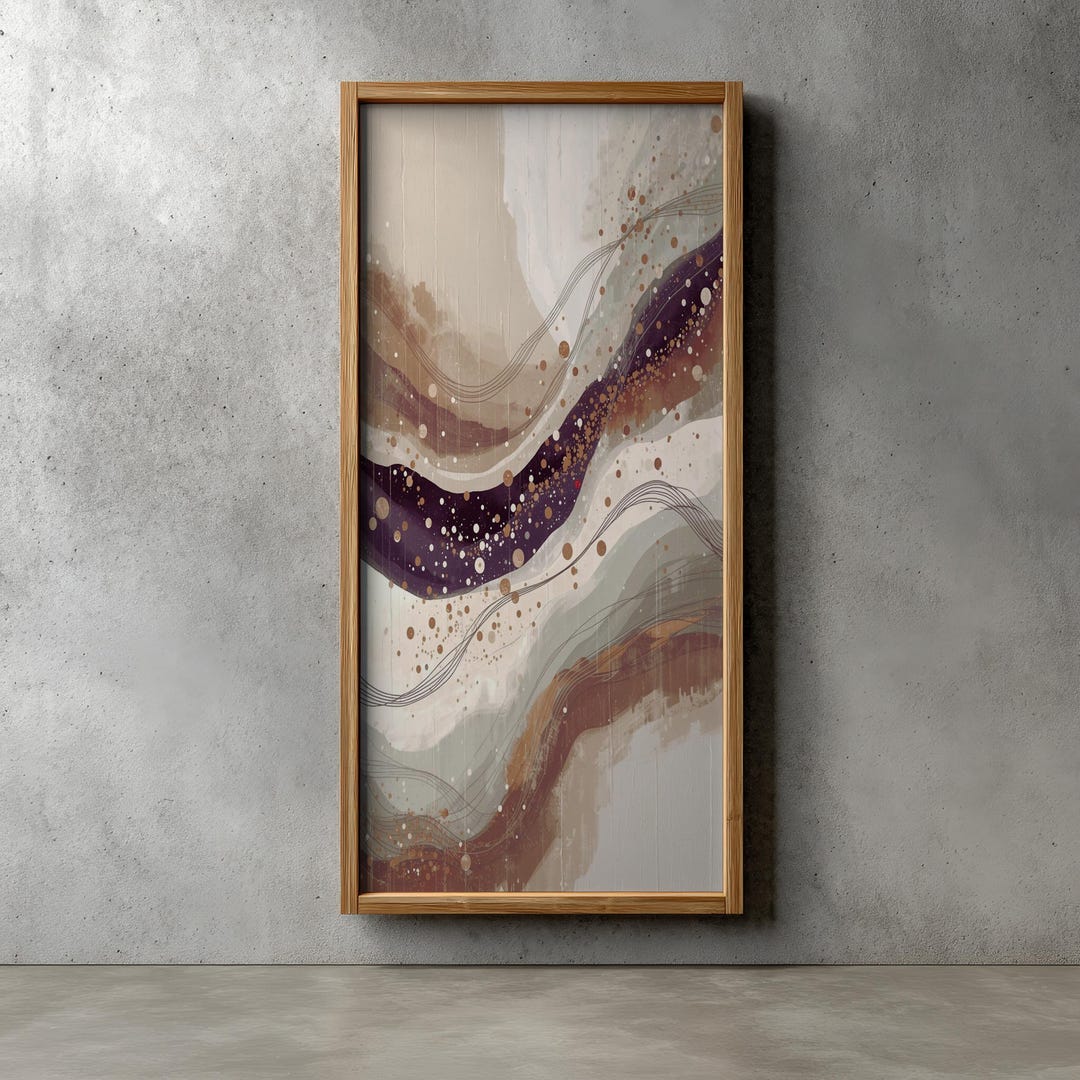 Neutral Abstract Art Print: Boho Earth Tones (digital Download) - Etsy