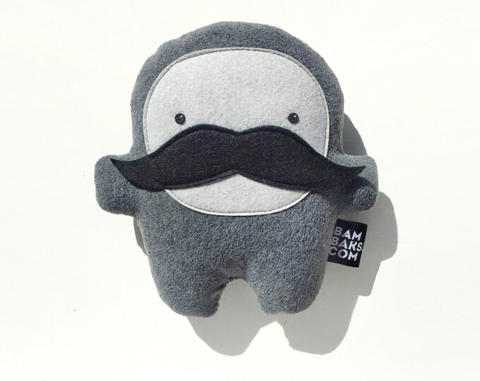 Bambak, Stuffed Guy With Big Mustache, Geek Toy, Best Friend, Boyfriend ...