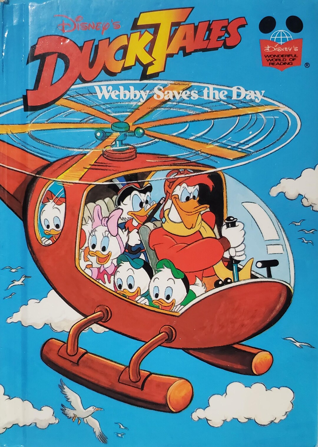 Vintage 1989 Disney’s Ducktales Book - "webby Saves the Day" - First ...