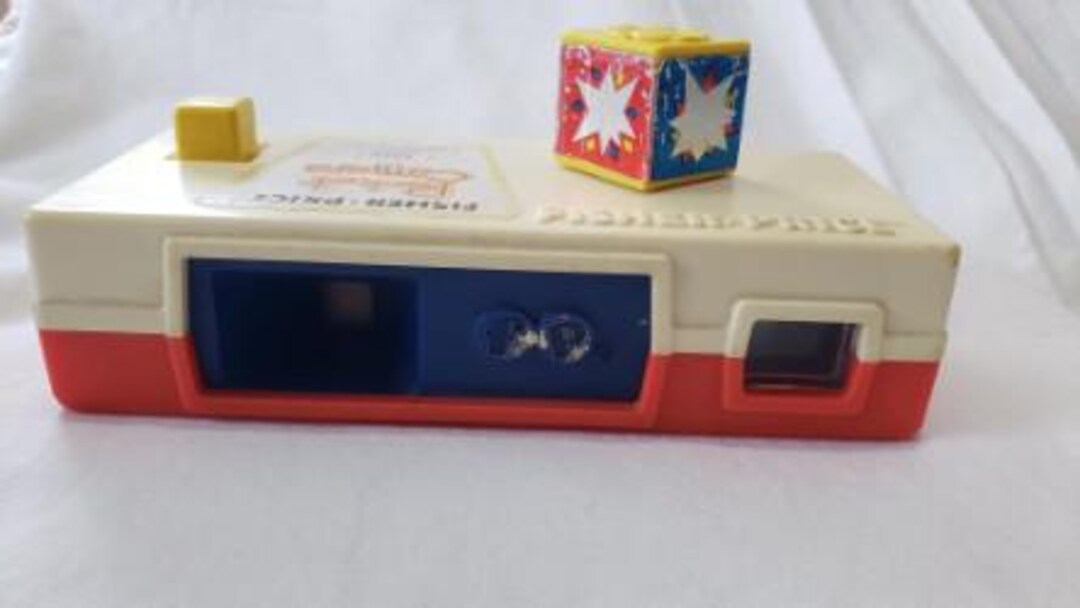 Vintage 1974 Fisher-price Pocket Camera #464, Shabby Chic Retro Toy ...