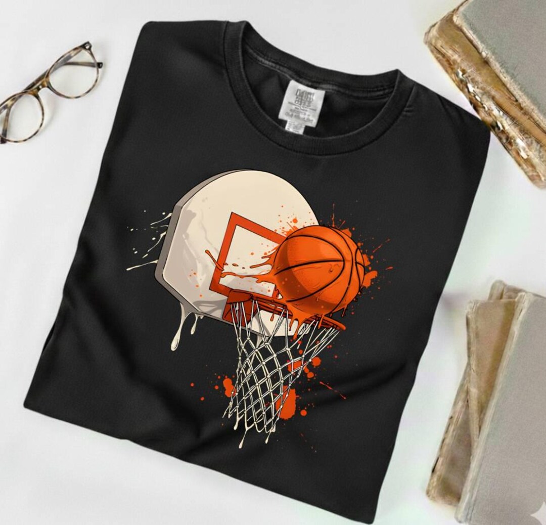 Splatter Basketball Digital PNG - Etsy