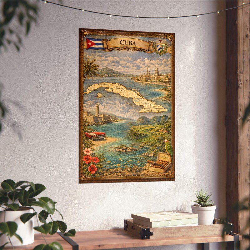 Cuba Poster - Etsy