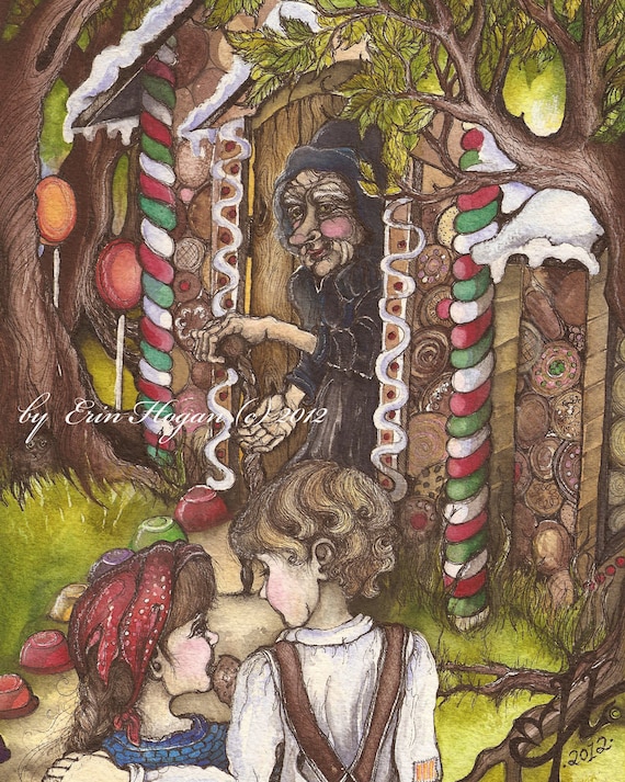 Hansel And Gretel Fairy Tale Witch House