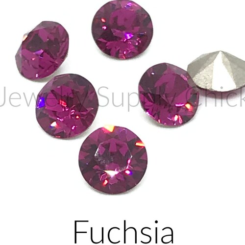 Lt Rose 39ss 8mm Crystal Chatons - Etsy