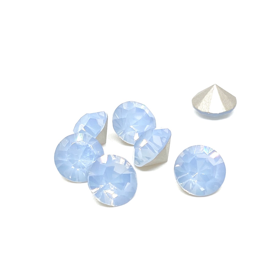 Light Sapphire Opal Crystal Chatons 39ss 8mm - Preciosa - Etsy