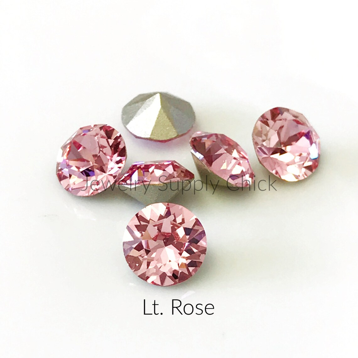 Lt Rose 39ss 8mm Crystal Chatons - Etsy