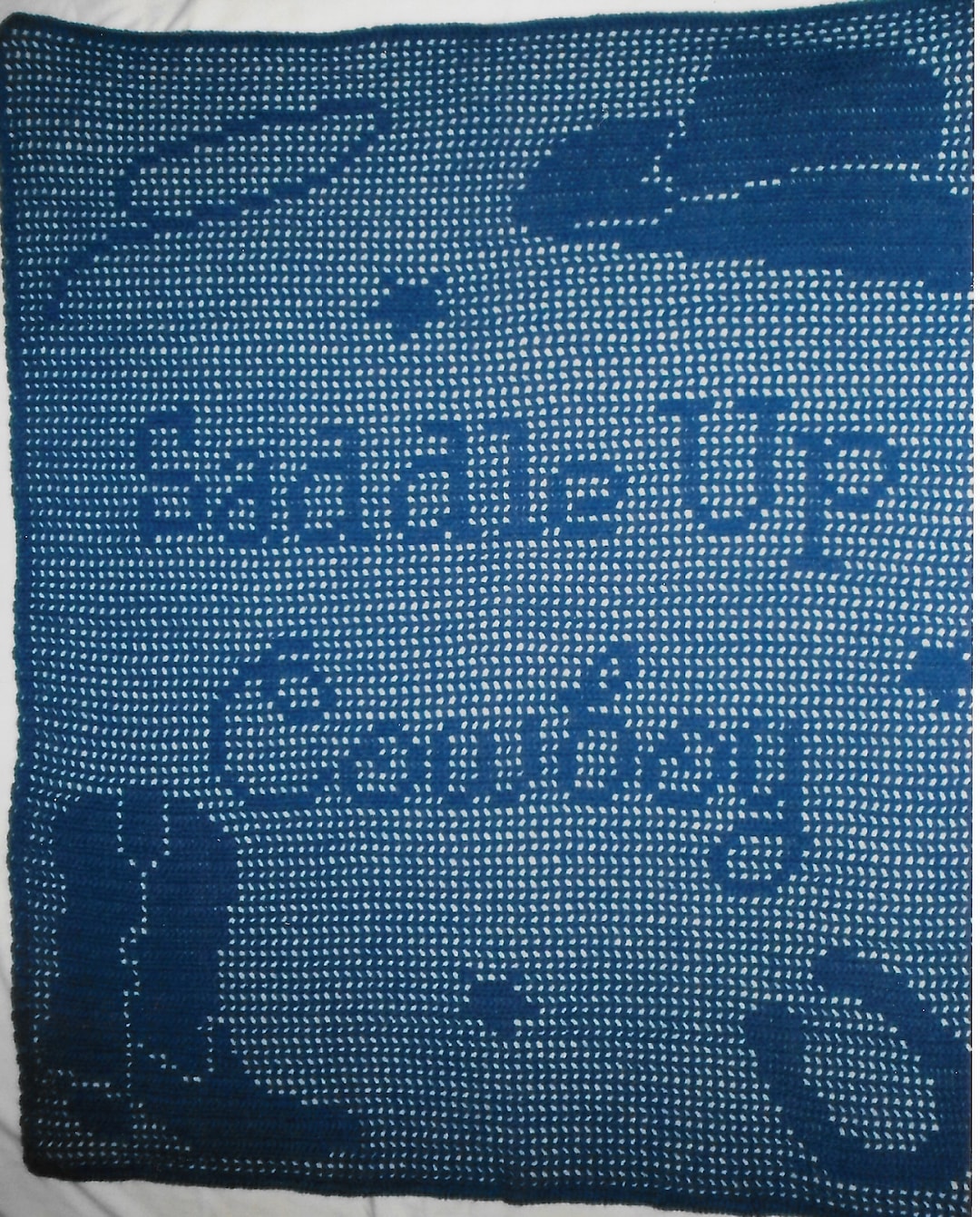 Saddle up Cowboy Filet Crochet and Cross Stitch Pattern - Etsy