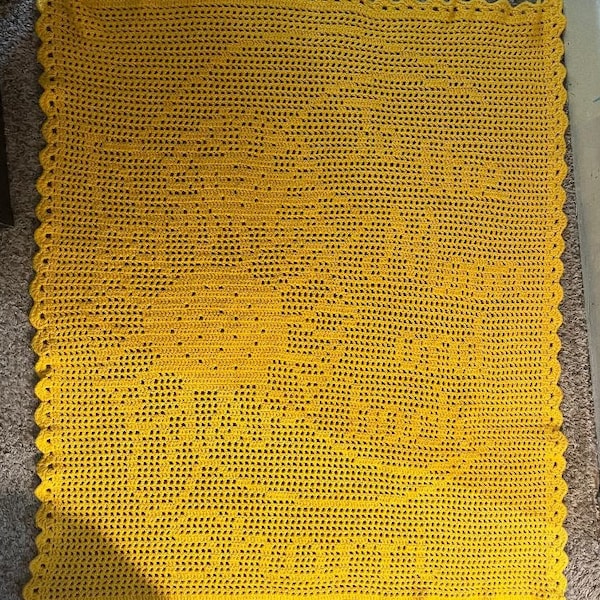 Polar Bear Winter Filet Crochet Pattern - Etsy Canada