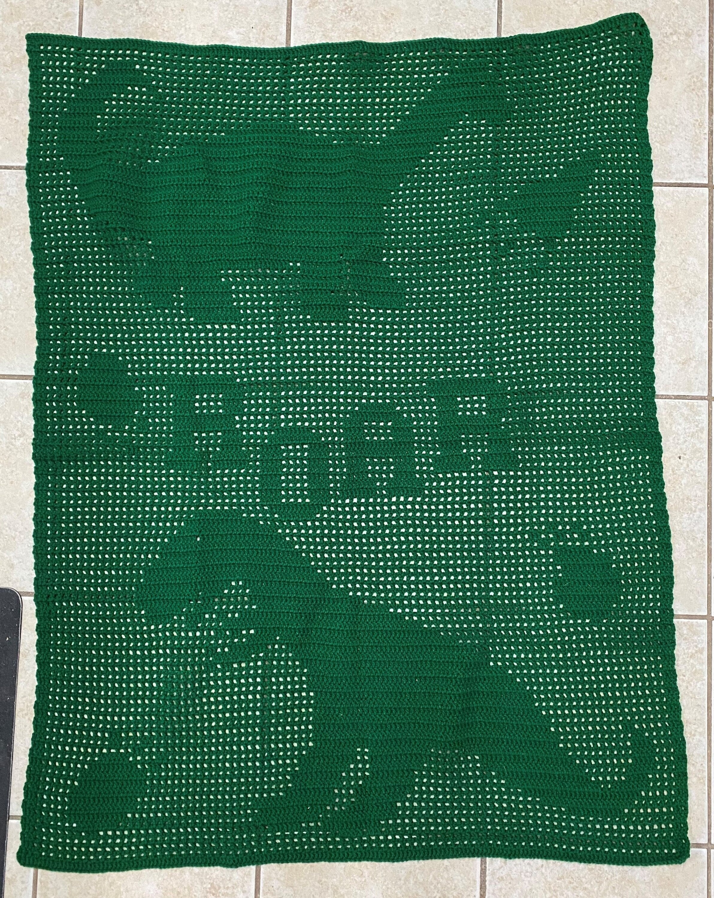 Dinosaur ROAR! Filet Crochet Pattern / Cross Stitch Pattern - Etsy