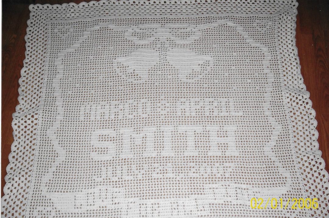 Wedding Filet Crochet or Cross Stitch Pattern - Etsy