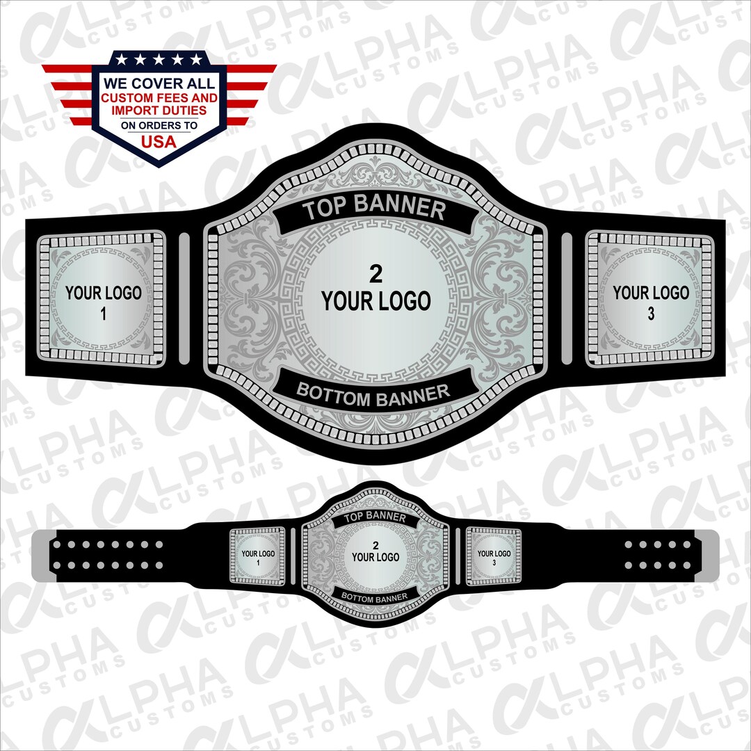 Personalized Wrestling Title Belt – Custom Heavyweight Championship ...