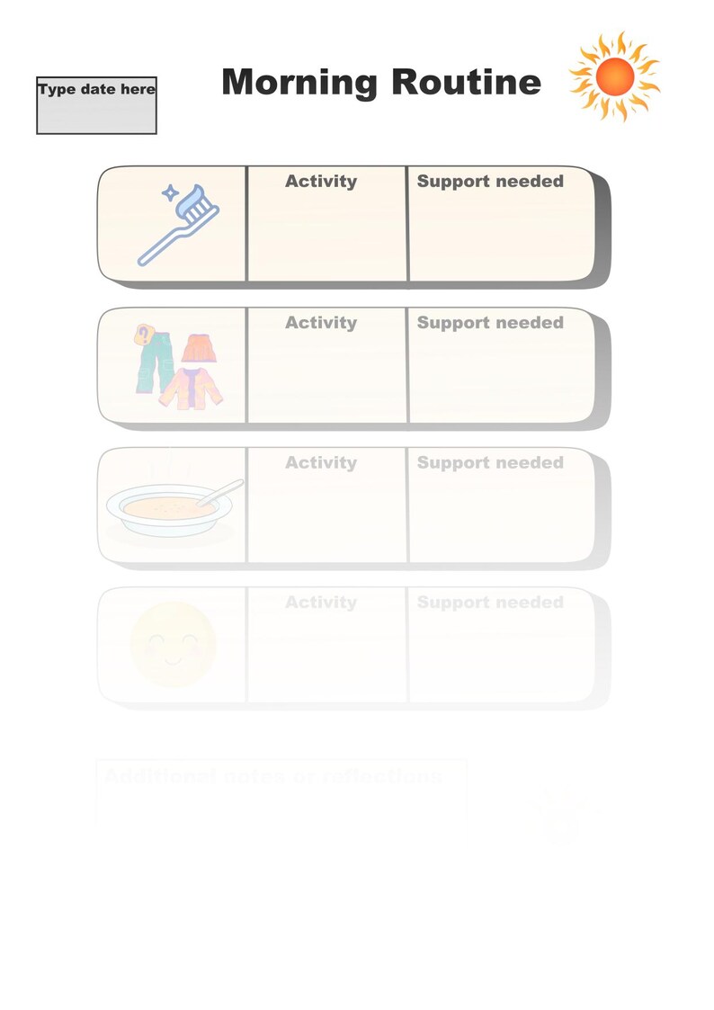 Daily Routines Bundle – Kids Routine Planner PDF Templates for Parents ...