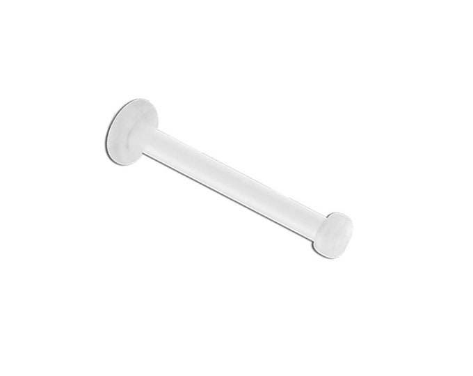 Bioflex Nose Stud, Invisible Nose Ring, Nose Piercing Retainer, Clear ...