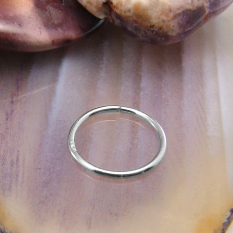 White Septum 4 Gauge - Etsy