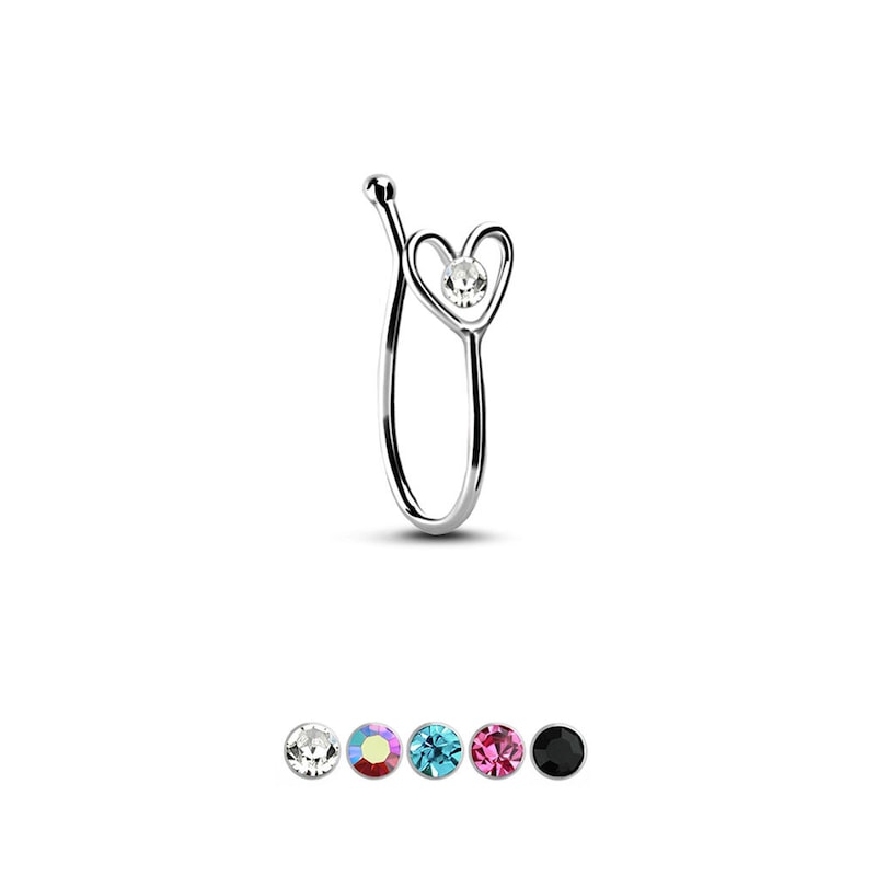 Heart Nose Cuff - Etsy