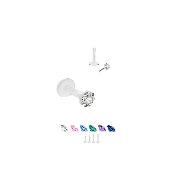 Plastic Labret - Etsy