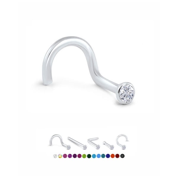 1mm Nose Stud - Etsy